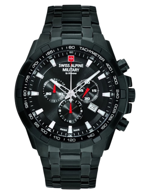 Reloj Swiss Alpine Military Star Fighter para hombre 7043.9177SAM 1